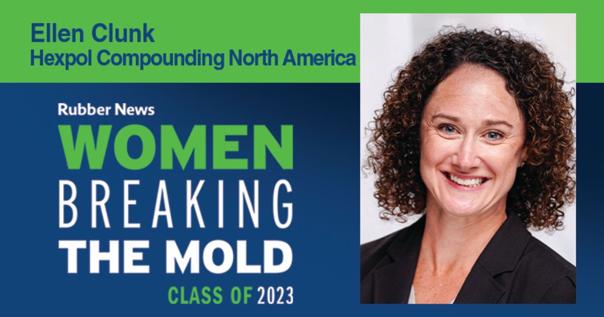 Hexpol's Ellen Clunk counts persistence, relationships as critical in her journey | Rubber News